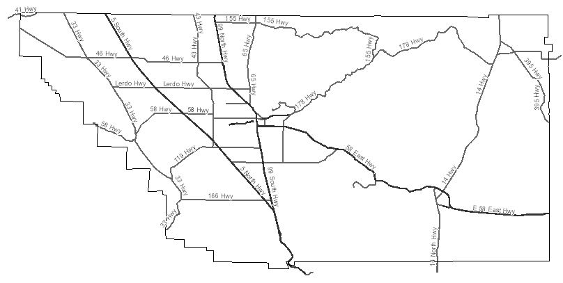 Interactive County Map Mode Selection